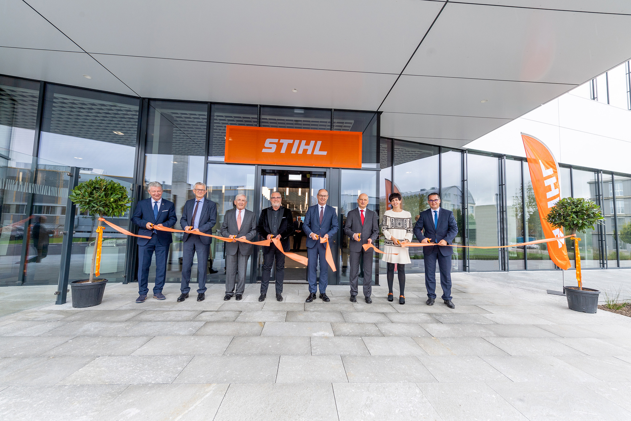 STIHL chain plant in Wil, Switzerland celebrates the inauguration of a ...